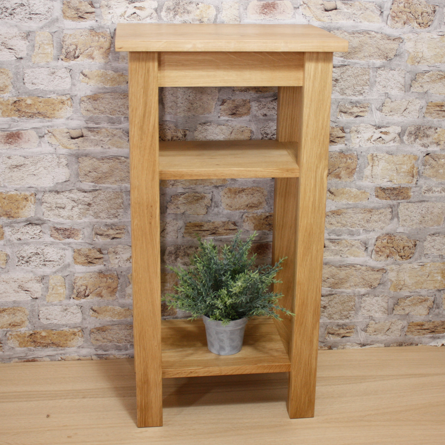 Ex Display - Solid Oak Telephone Table - Cassie's Gifts and Designs
